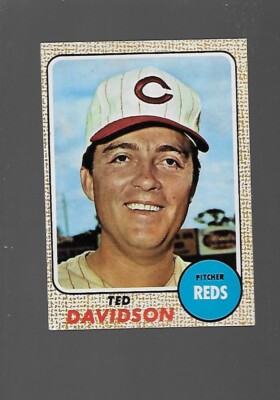 1968 Ted Davidson, Topps | eBay