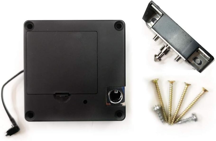 Invisible Electronic Cabinet Lock Hidden NFC Lock DIY RFID Lock Latch ...