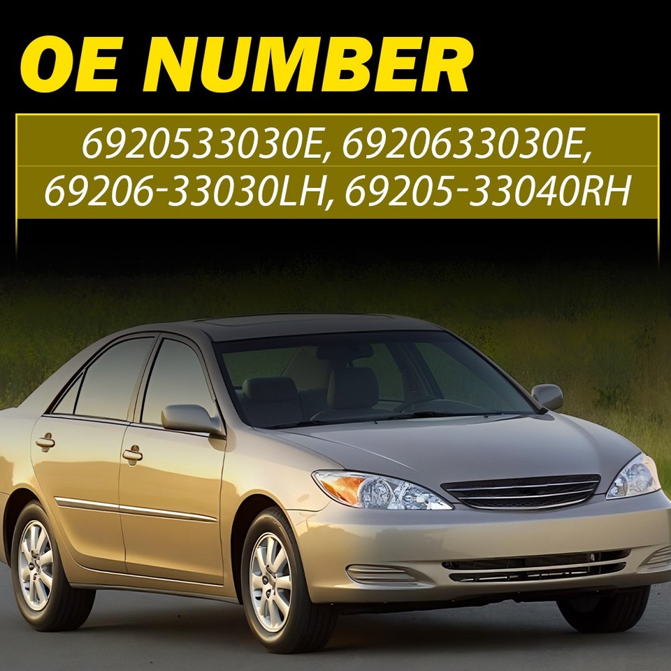 4PCS For 2002-2006 Toyota Camry Inside Door Handle Front Rear Driver ...