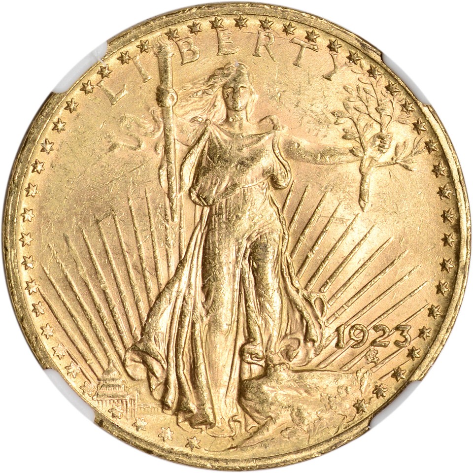 US Gold $20 Saint-Gaudens Double Eagle - NGC MS61 - Random Date | eBay