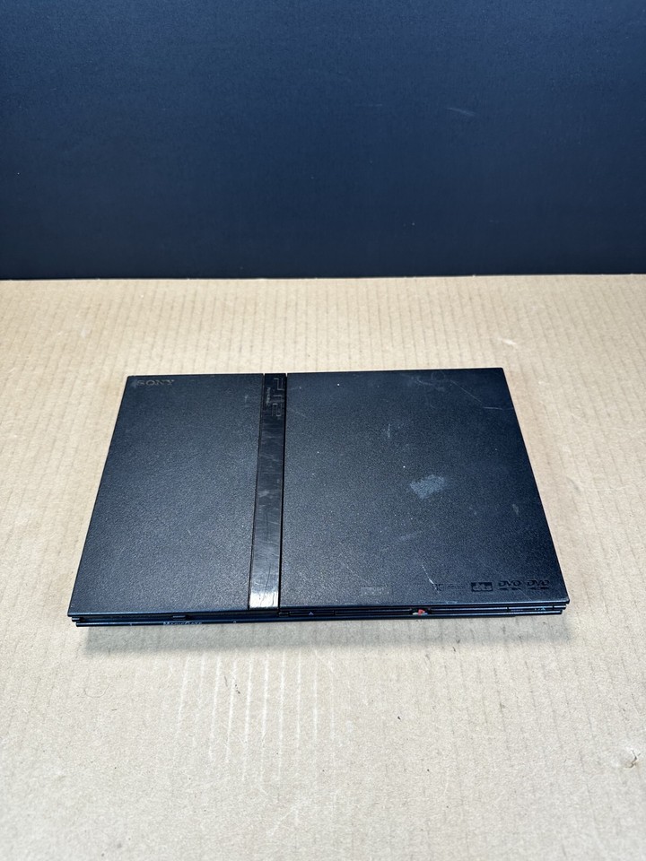PlayStation 2 PS2 Slim Black Console SCPH-70012 Tested READ!!! | eBay
