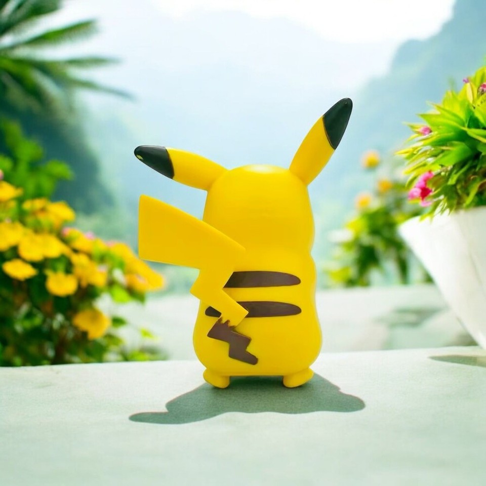 Pokemon Pikachu Collectible Display Anime Model Figure | eBay