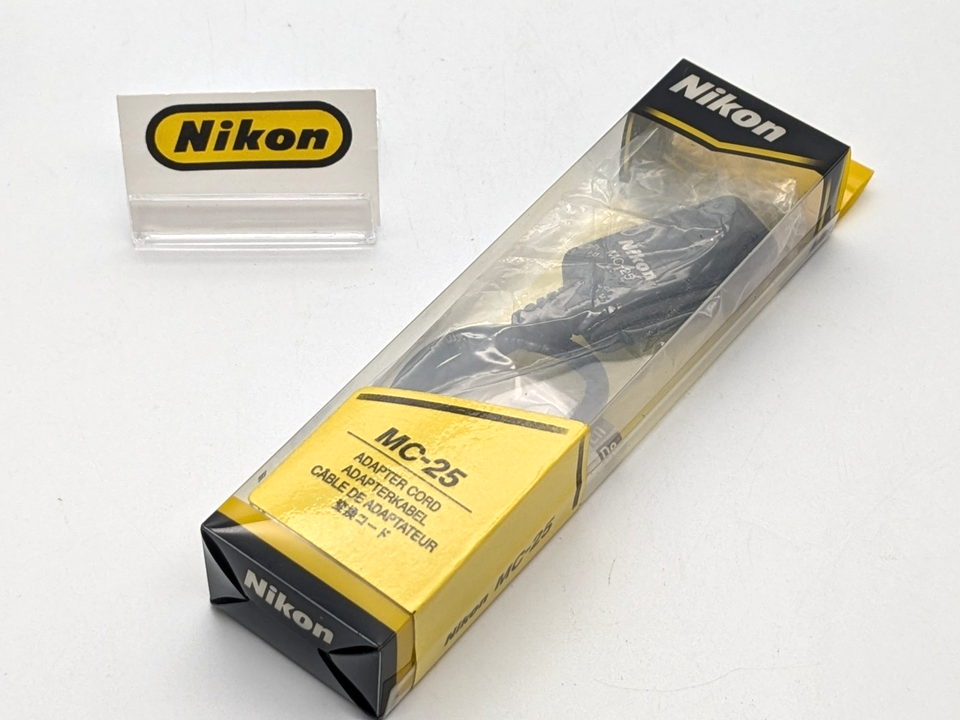 [Unused in Box] Nikon MC-25 Remote Adapter Cord 2 pin to 10 Pin from ...