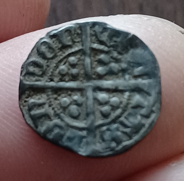 1377 - 99 King Richard II Hammered Silver Halfpenny Coin London Mint ...