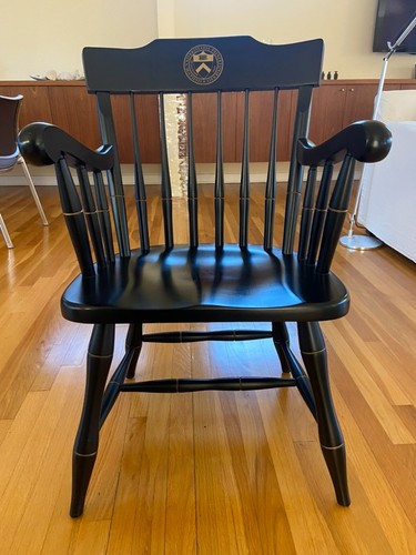 Princeton University Captains Chair - Black | eBay