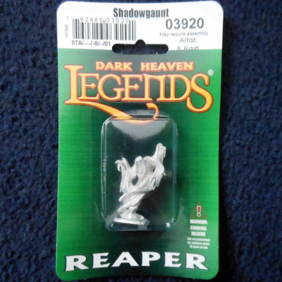 Reaper Dark Heaven Legends 03920 Shadowgaunt Monster Cloaker Undead ...