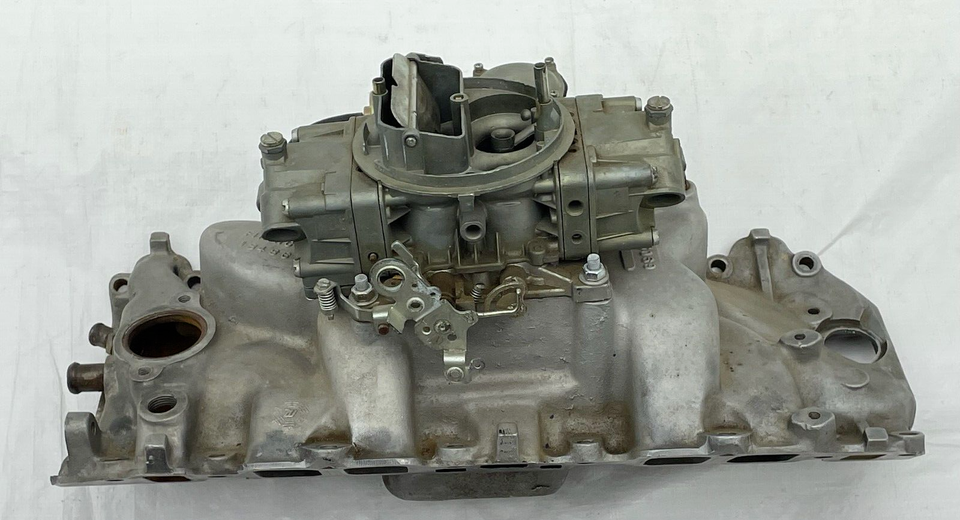 1968-1969 Chevrolet L88 427 Aluminum Intake Manifold Holley 3910 Carb 4 ...
