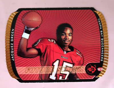 1998 Ud3 Jacquez Green Rookie Future Shock Bronze Foil #21 Die-Cut #1/ ...