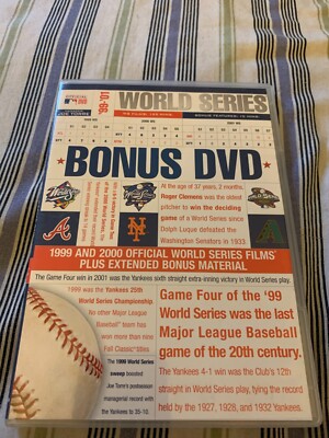 World Series 1999-2001 Bonus Material (DVD) | eBay