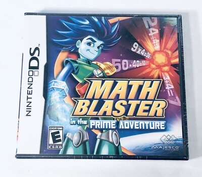 Math Blaster in the Prime Adventure (Nintendo DS, 2009) NEW ...