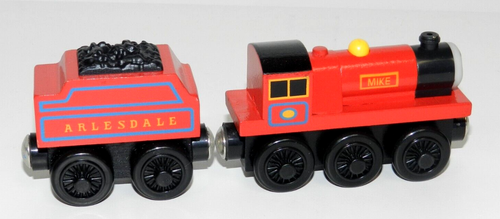 THOMAS & FRIENDS MIKE & FRIEND HIGH GRADE SET WOOD 2001 | eBay