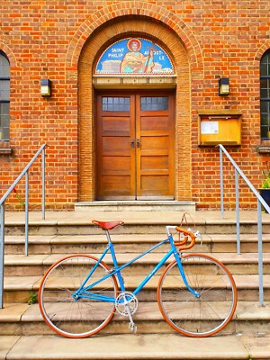 KEN RYALL vintage custom built mixte single speed bike bicycle Eroica ...