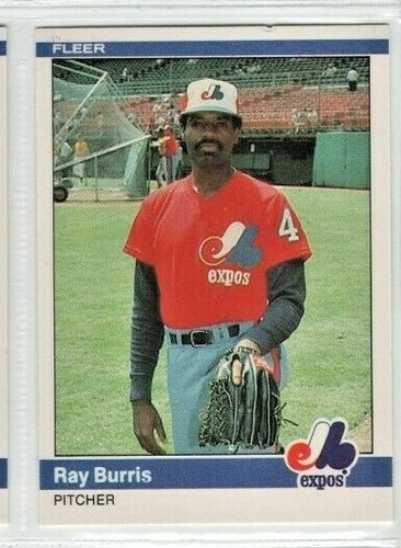 1984 Fleer Baseball Card # 270 Ray Burris - Expos | eBay