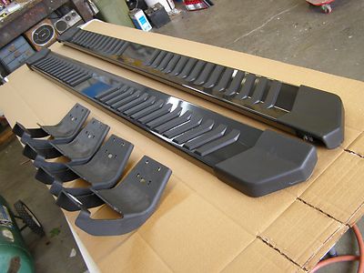2015 2016 2017 Super Crew Ford F150 Truck Running Boards Grey 6" New T ...