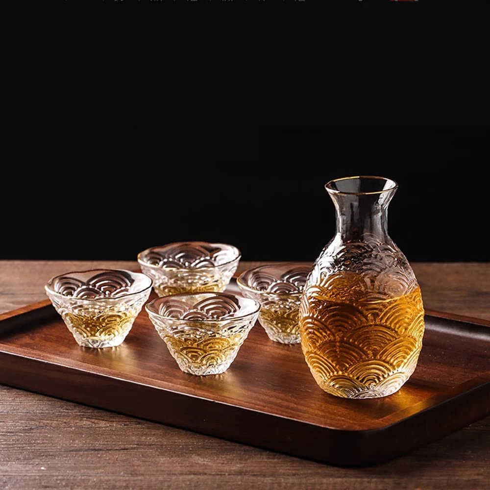Glass Sake Set