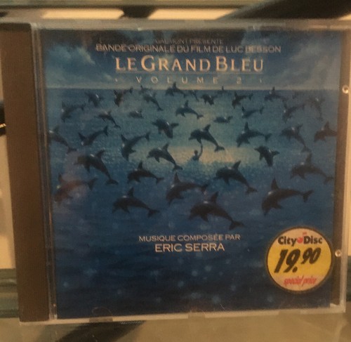 CD - MUSIQUE FILM MOVIE - LE GRAND BLEU - ERIC SERRA SOUNDTRACK OST ...