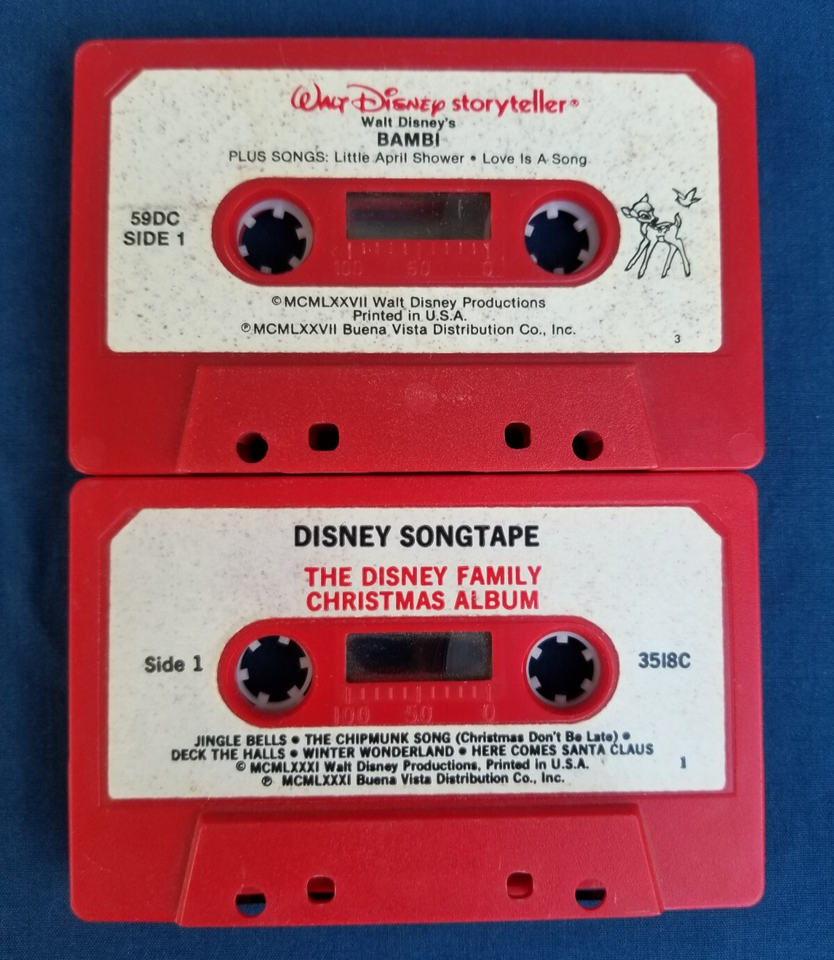 Walt Disney & Storyteller Lot Of 13 Cassette Tapes Vintage | eBay