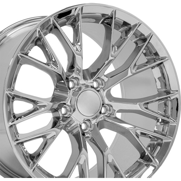 (Set of 4) OE Wheels CV22 17x9.5 5x4.75" +54mm Chrome Wheels Rims 17" Inch 818104021360| eBay