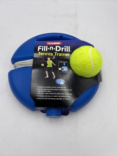 Tourna Fill-n-Drill Tennis Trainer, Training Aid New | eBay