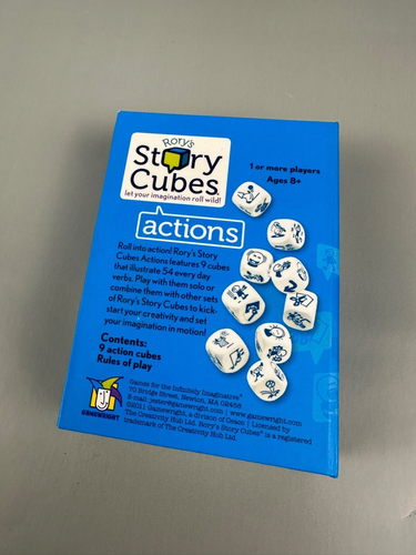 Rory’s Story Cubes Actions 2011 Gamewright in Box | eBay