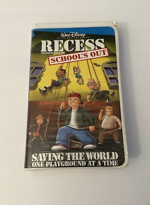 Recess: Schools Out (VHS, 2001) Clamshell With Original Insert ...
