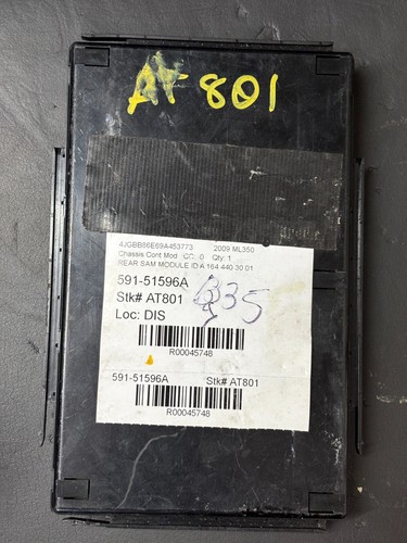 2009 MERCEDES ML350 CHASSIS CONTROL MODULE REAR 1644403001 | eBay