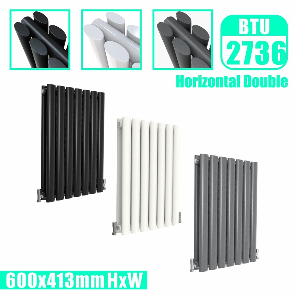 Vertical Horizontal Central Heating Radiator Traditional Oval Column ...