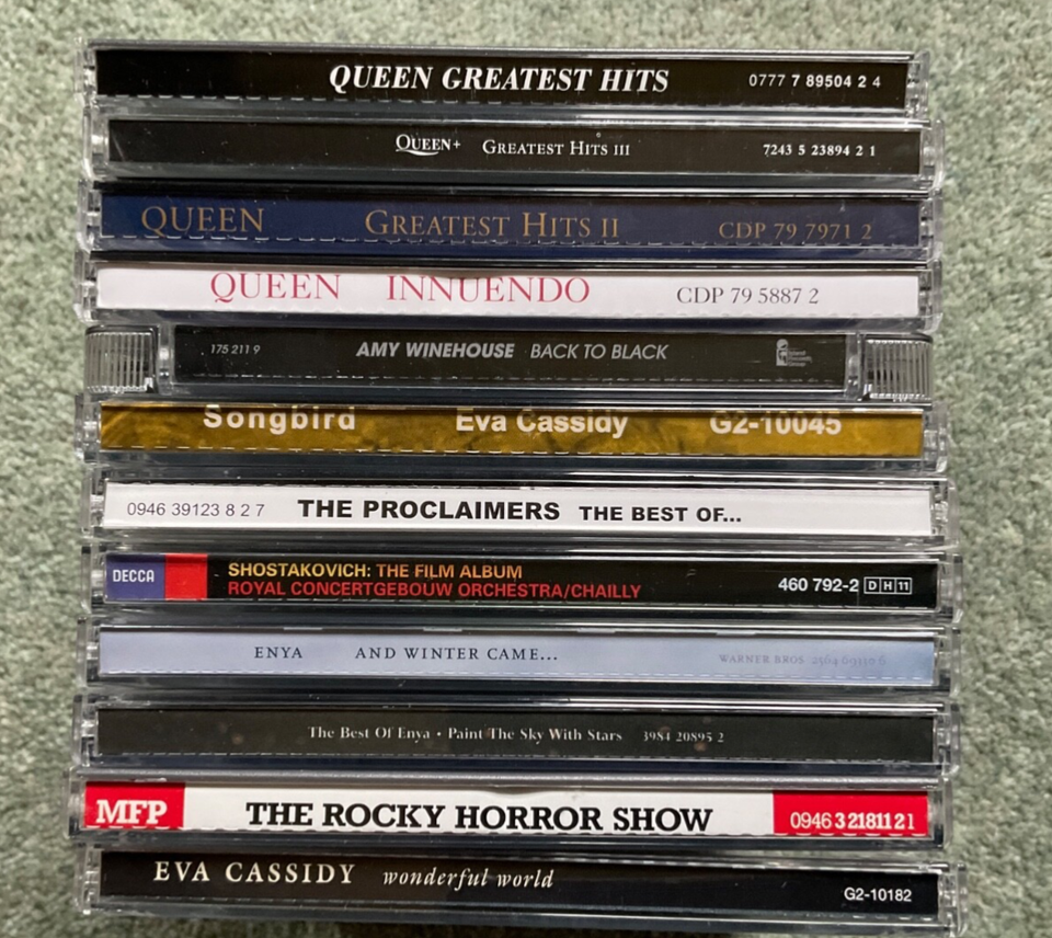 CD job lot of 12. Mixed artists and genre. Good condition | eBay UK