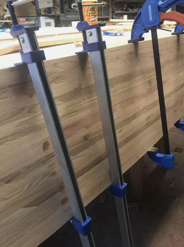 36" Aluminum Bar Clamp Woodworking Carpenter Quick Grip Bar Clamps Tool ...