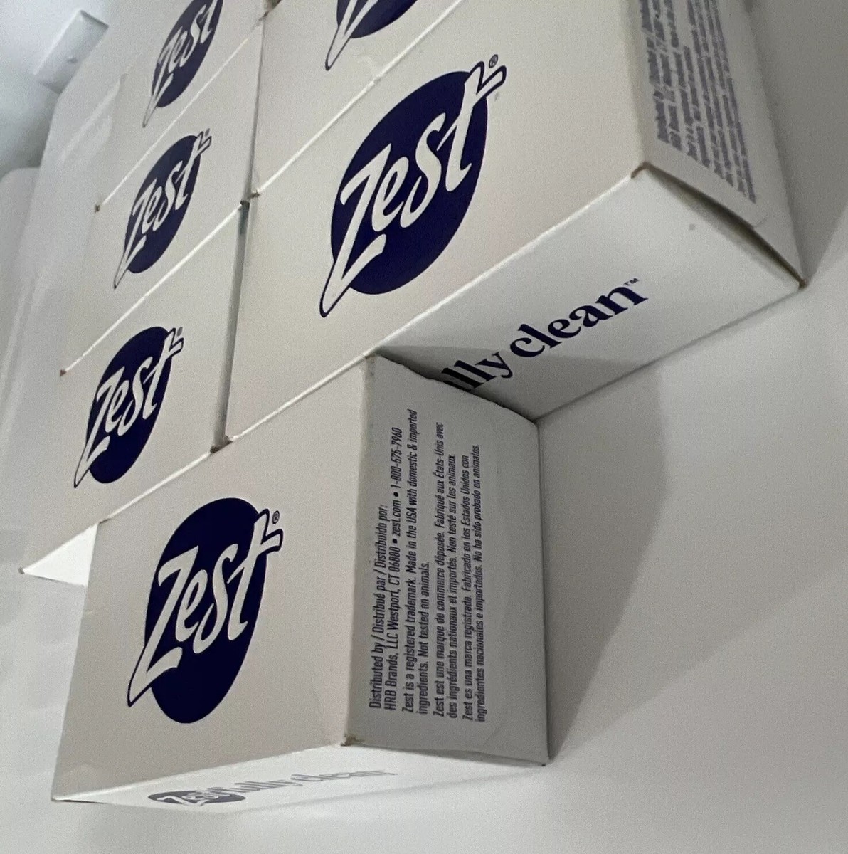 Zest Jabon Logo Zest® 16 Pack Bar Soap Refreshing Aqua Scent With