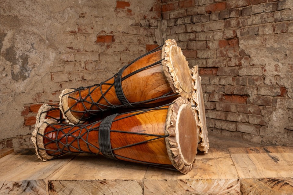 Afro-Cuban Batá Drums (Traditional Set) | eBay