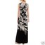 DR Collection Donna Ricco Sleeveless Floral Print Maxi Dress Size S, M ...