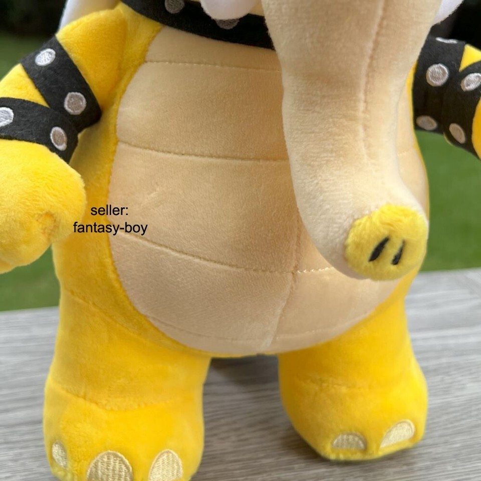 11.4" Super Mario Bros Wonder Plush Elephant Bowser Koopa Boss Stuffed ...