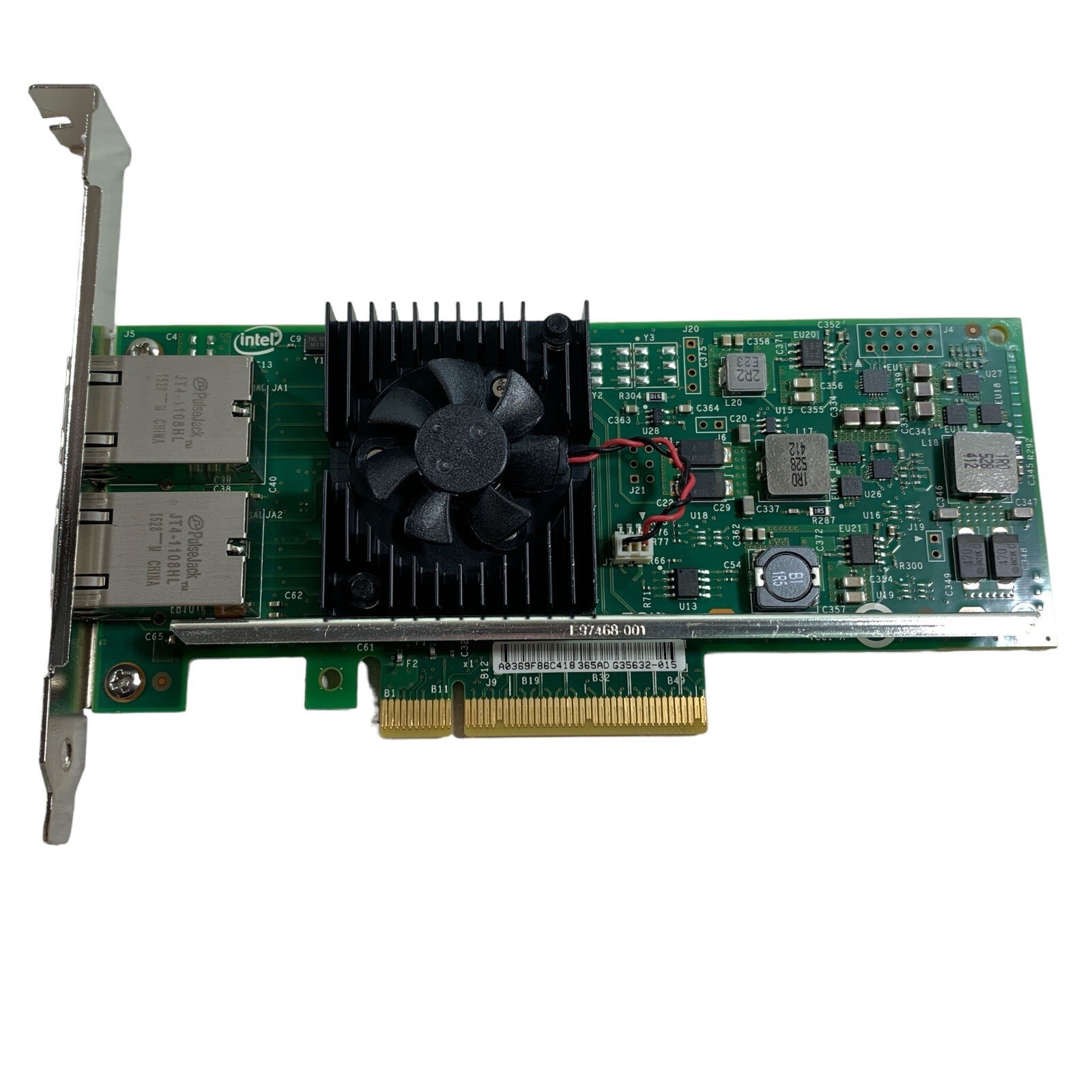 Intel X540-T2 Dual Port Gigabit Ethernet 10GbE PCIe Network Adapter ...