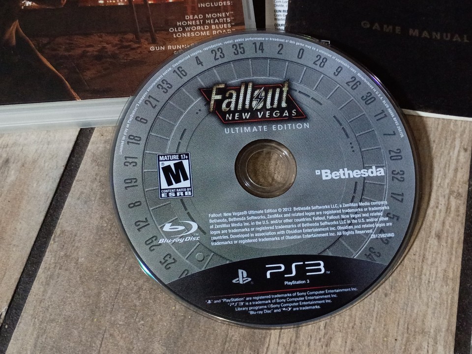 Fallout: New Vegas Ultimate Edition (PlayStation 3 2012) PS3 CIB ...