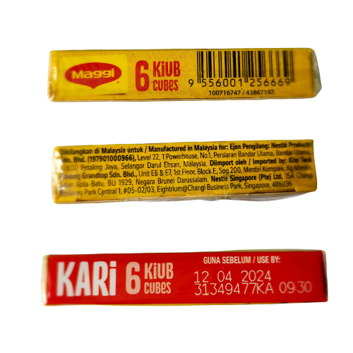 8 pack of MAGGI CURRY CUBES 60g each FREE SHIPPING | eBay