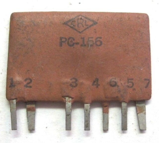 Centralab CRL Pc-156 Couplate PEC BulPlate Coupler Module 7 Pins 1 ... Centralab CRL Pc-156 Couplate PEC BulPlate Coupler Module 7 Pins 1 ...