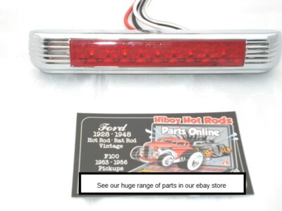 HOT ROD LED 3RD BRAKE LIGHT WITH NUMBER PLATE LIGHT HOT ROD / CUSTOM | eBay