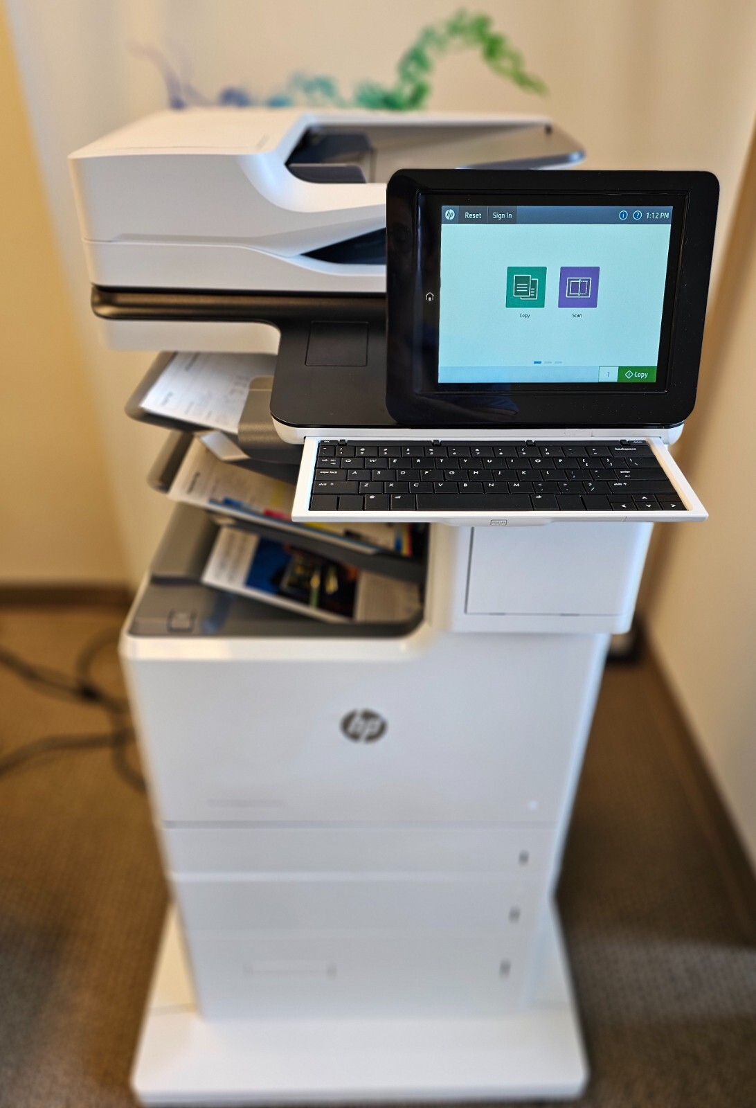 HP Color LaserJet Managed Flow MFP E67660 / Color Printer 3GY32A - Only ...