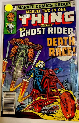 Marvel Two-in-One #80 CBCS/CGC 1981 THING VS GHOST RIDER | eBay