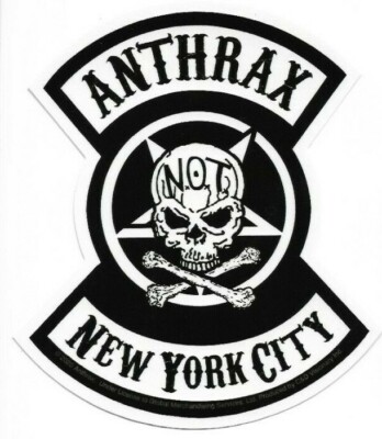 Anthrax - New York City NYC Sticker [5-in.] Decal Laptop Car Window ...