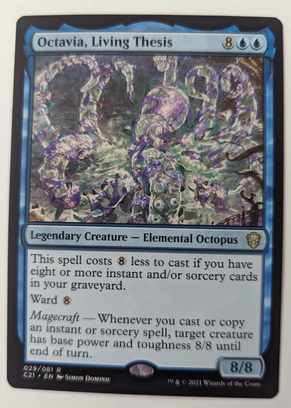 Octavia, Living Thesis, Commander 2021, Magic The Gathering, MTG | eBay