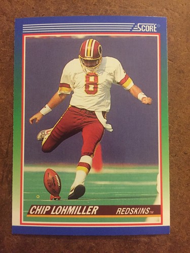 Chip Lohmiller 341 Score 1990 NFL Football Trading Card | eBay