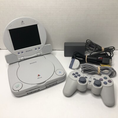 Sony PlayStation PSOne PS1 with Official LCD Screen Fully Tested ...