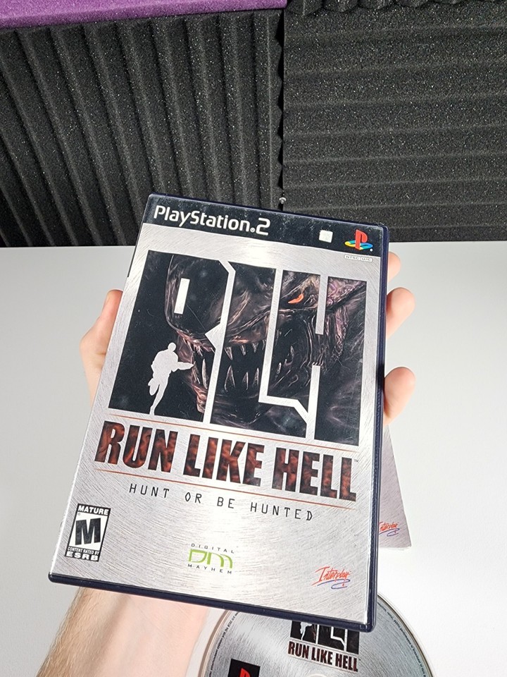 RLH: Run Like Hell (Sony PlayStation 2 PS2, 2002) COMPLETE CIB ...