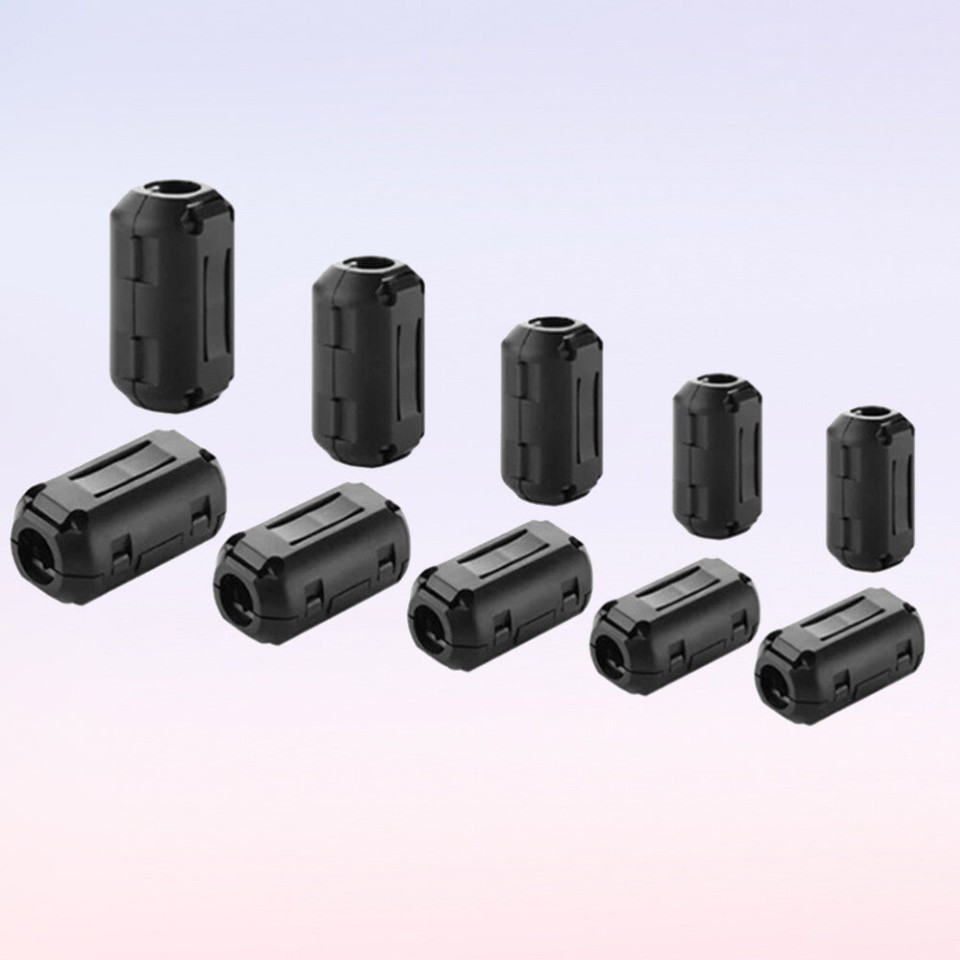 20 PCS/5Set Ferrite Chokes Ferrite Snap Ferrite Cable Ferrite Clip ...