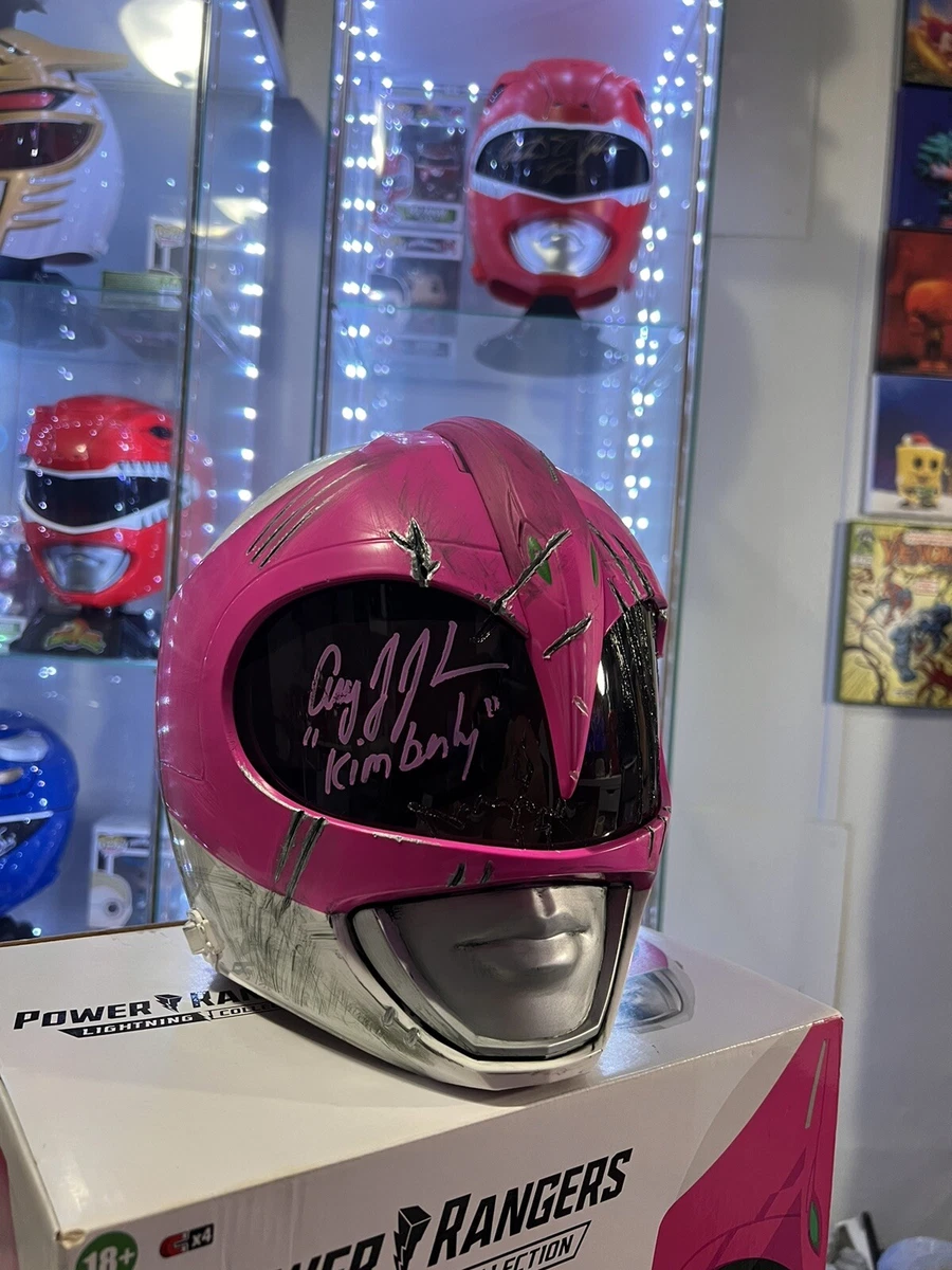 Pink Power Ranger Motorcycle Helmet