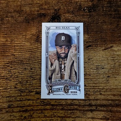 2025 Topps Allen & Ginter - Big Sean #206 Mini A&G Back - SP - Rapper ...