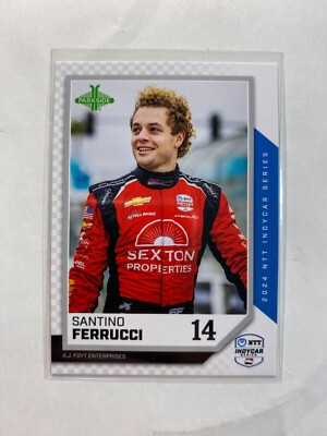 Santino Ferucci 2024 Parkside NTT INDYCAR #37 Card | eBay