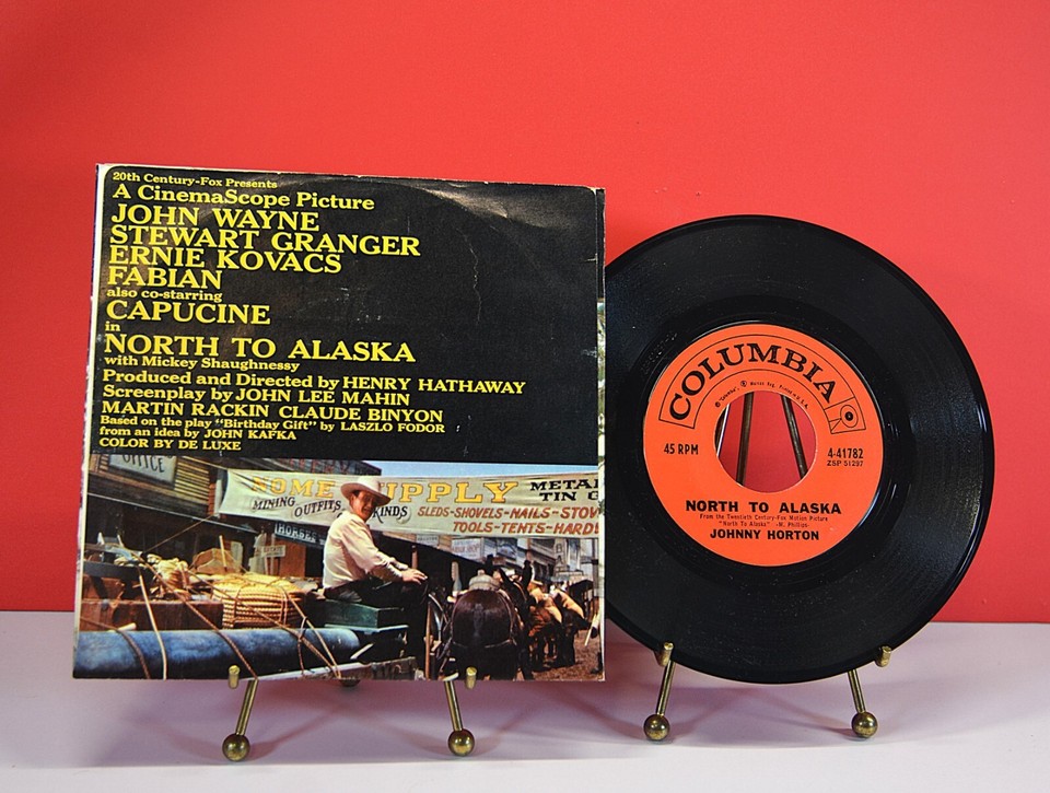 NORTH TO ALASKA 'Johnny Horton' 1960 Soundtrack 45rpm (NM-) 7" Vinyl w ...